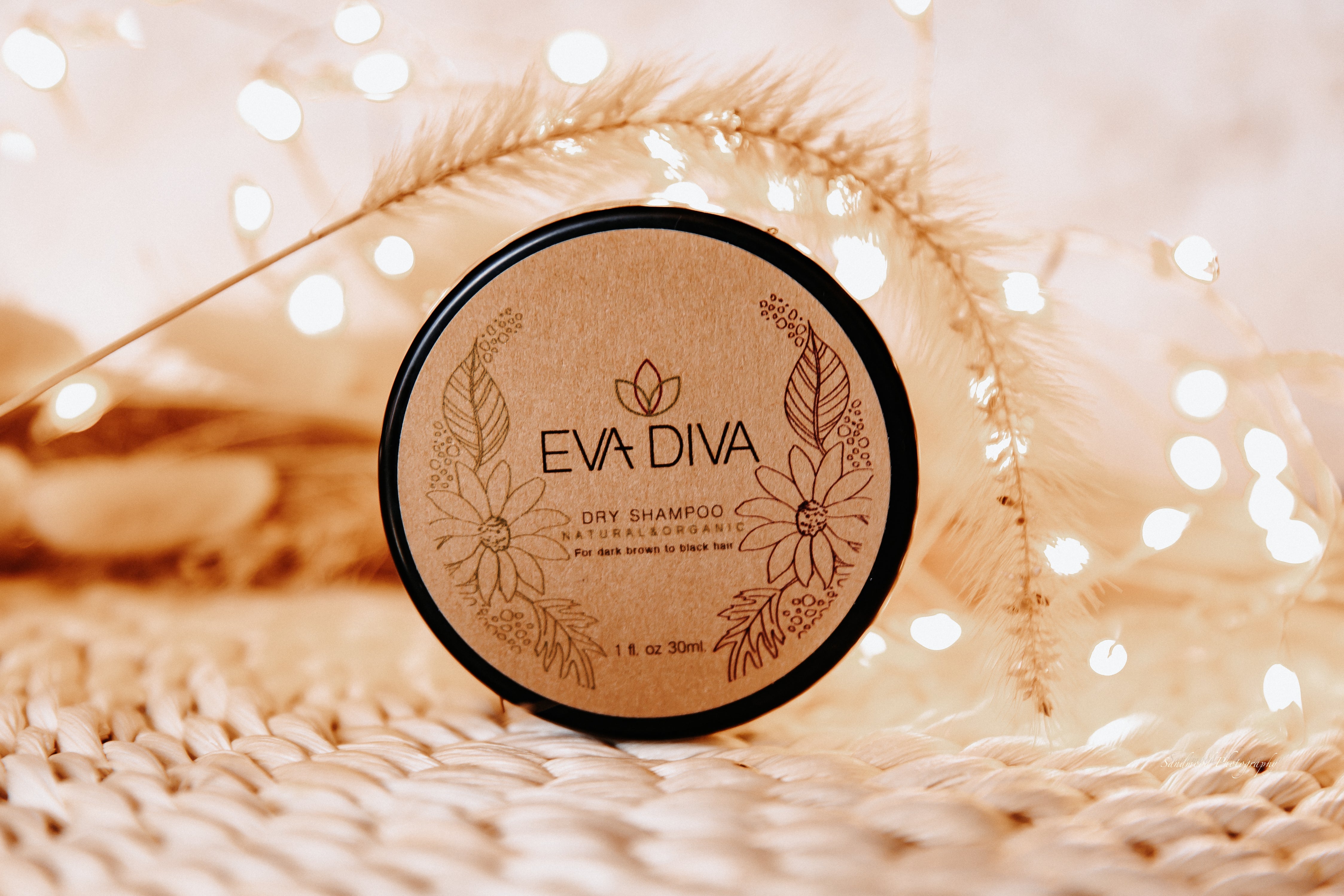 EVA DIVA Dry Shampoo Natural Organic sausas šampūnas 30 ml – Eva Diva ...